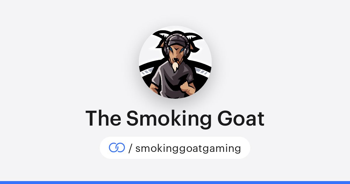 The Smoking Goat (/smokinggoatgaming) · solo.to