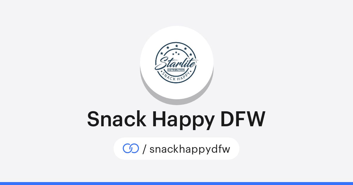 Snack Happy DFW (/snackhappydfw) · solo.to