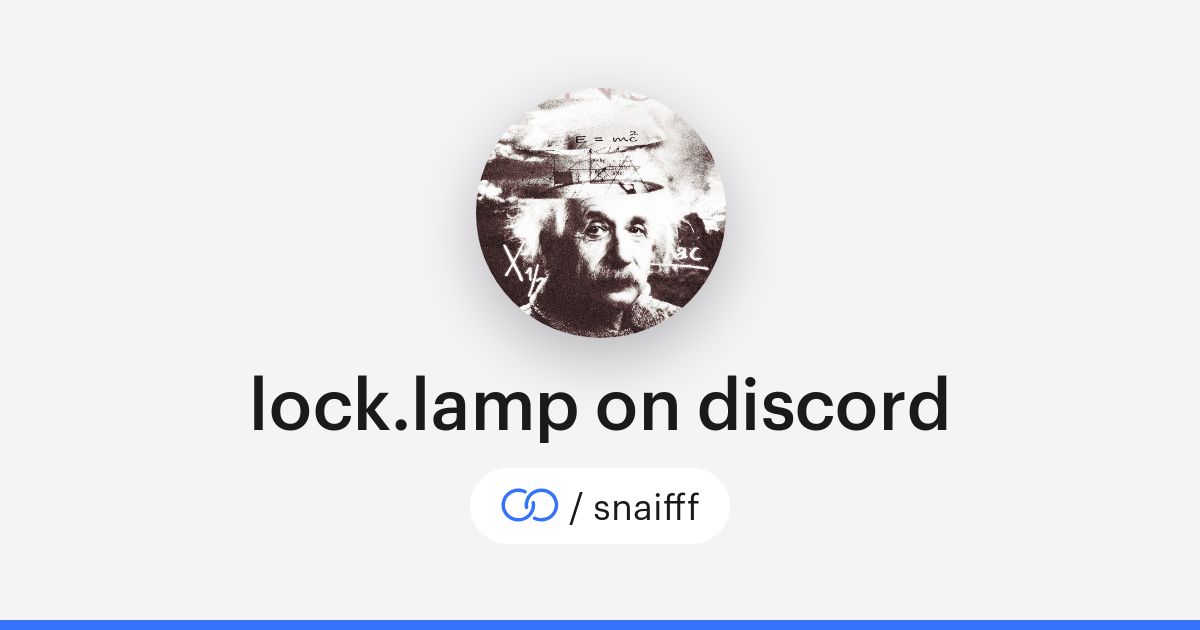 lock.lamp on discord (/snaifff) · solo.to