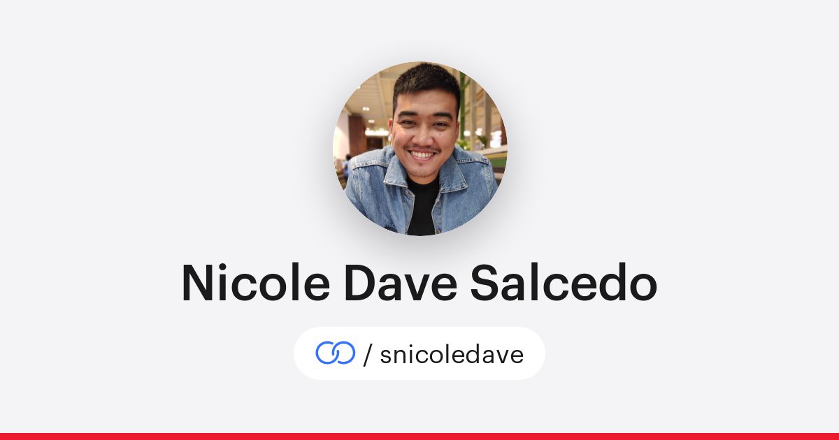 Nicole Dave Salcedo (/snicoledave) · solo.to