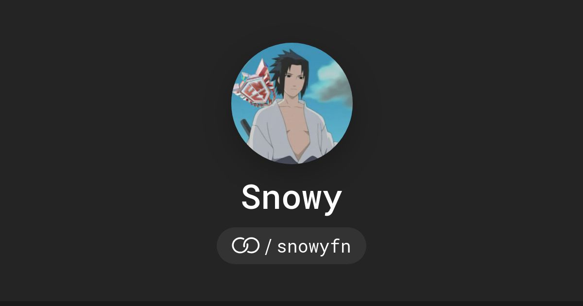 Snowy (/snowyfn) · solo.to