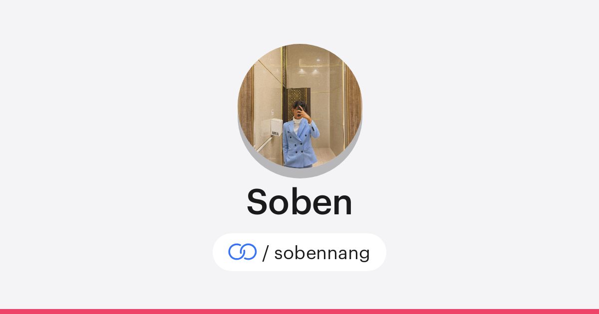 Soben (/sobennang) · solo.to