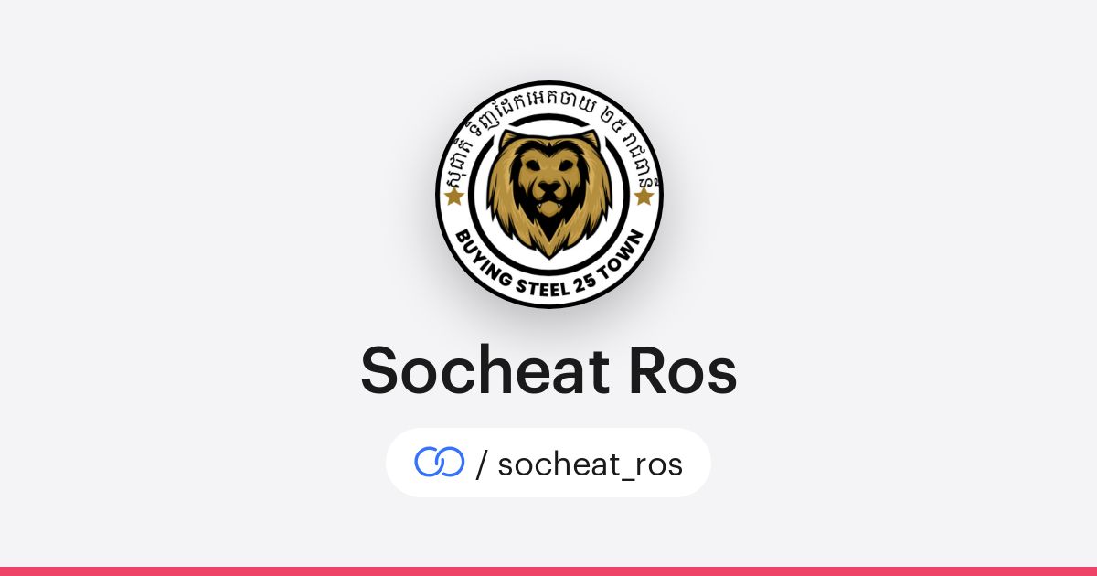 Socheat Ros (/socheat_ros) · solo.to