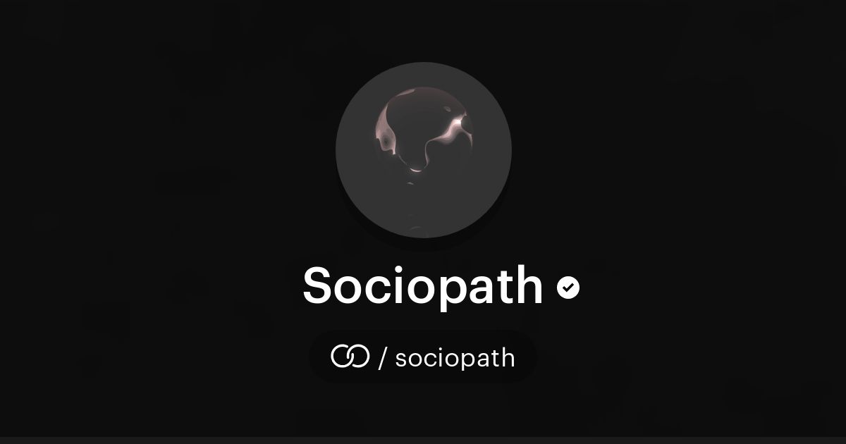 Sociopath · solo.to