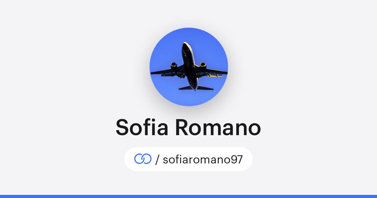 Sofia Romano (/sofiaromano97) · solo.to