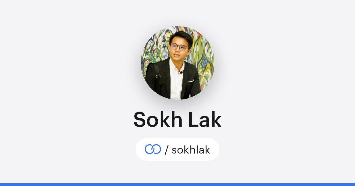 Sokh Lak (/sokhlak) · solo.to