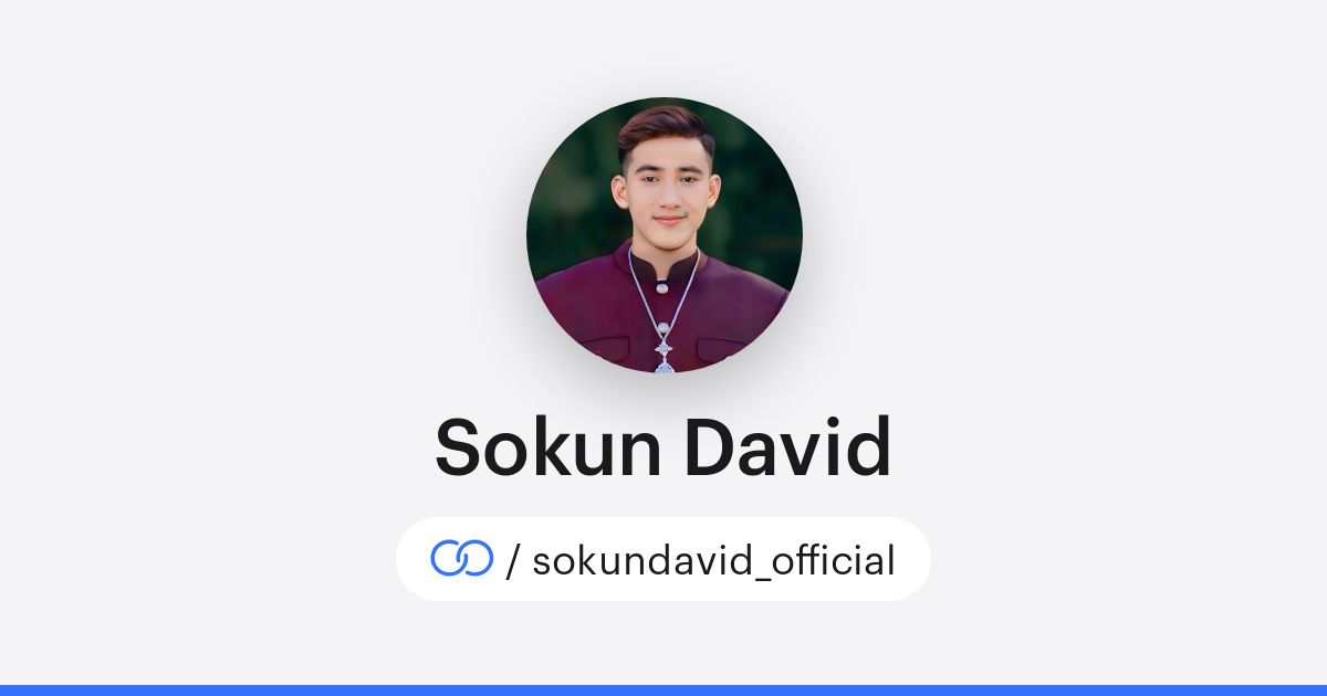 Sokun David (/sokundavid_official) · solo.to