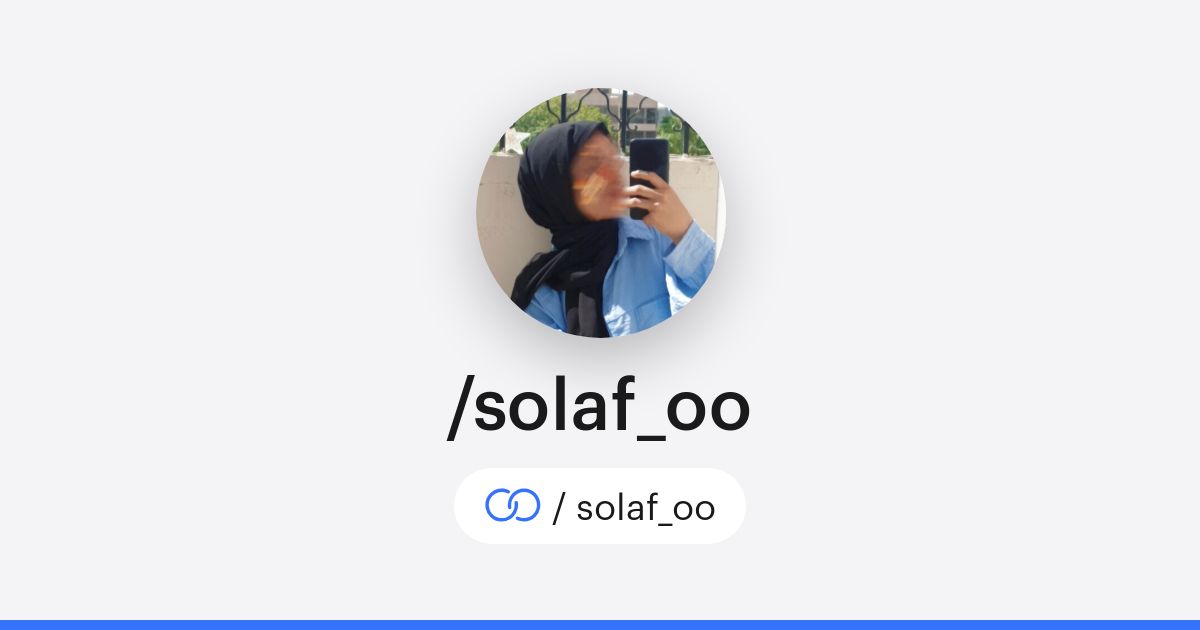 /solaf_oo · solo.to