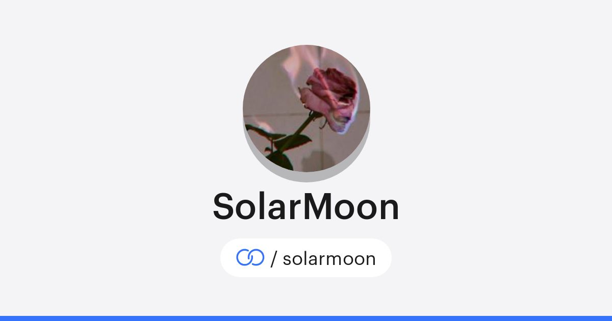 SolarMoon · solo.to