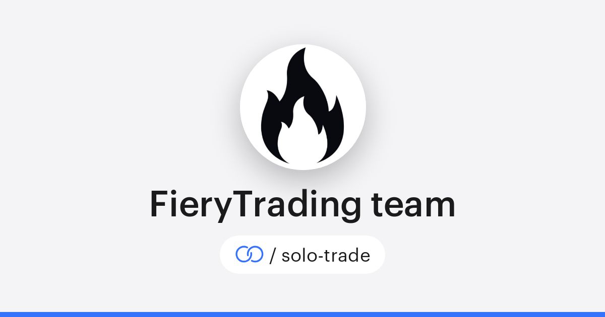 FieryTrading team (/solo-trade) · solo.to