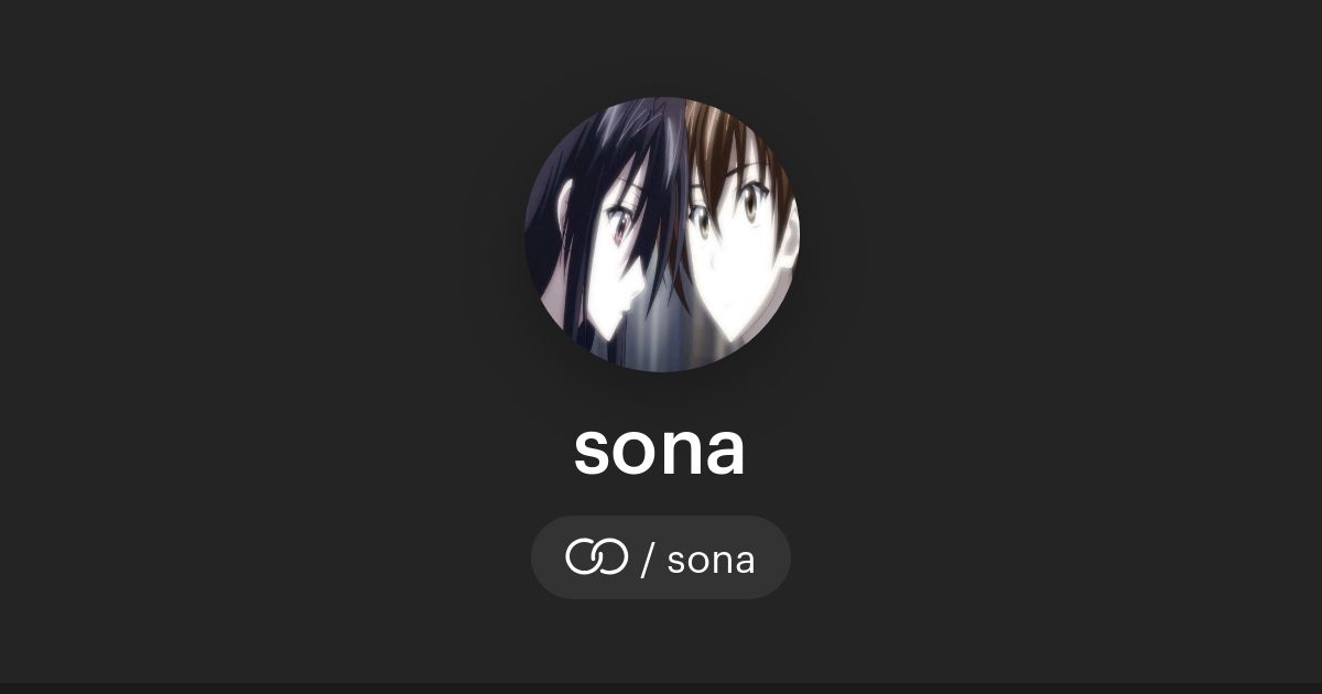 sona · solo.to