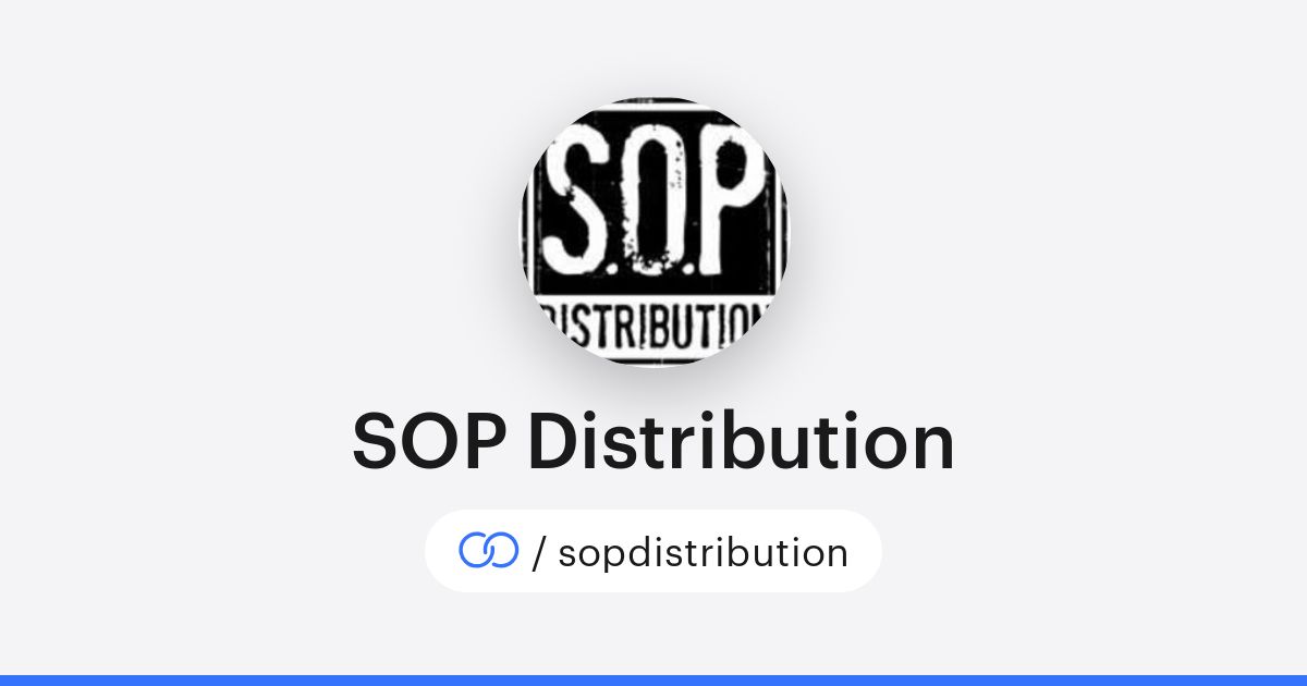 SOP Distribution (/sopdistribution) · solo.to