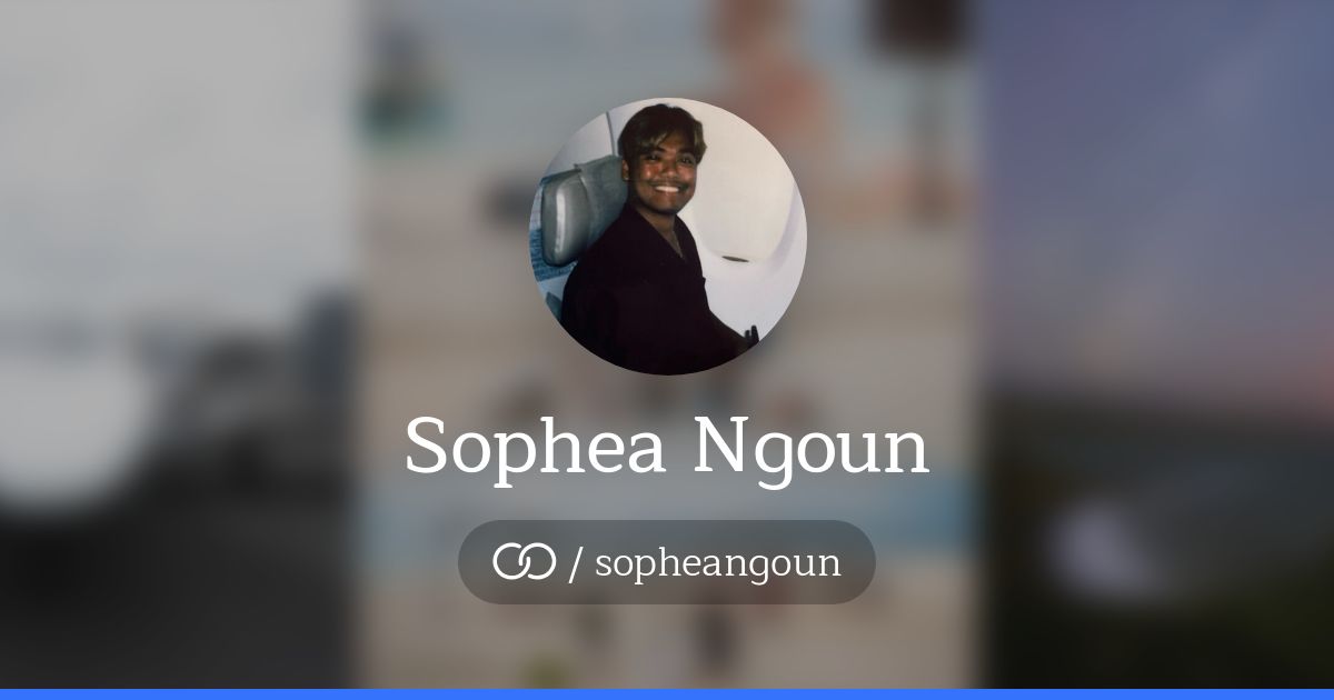 Sophea Ngoun (/sopheangoun) · solo.to