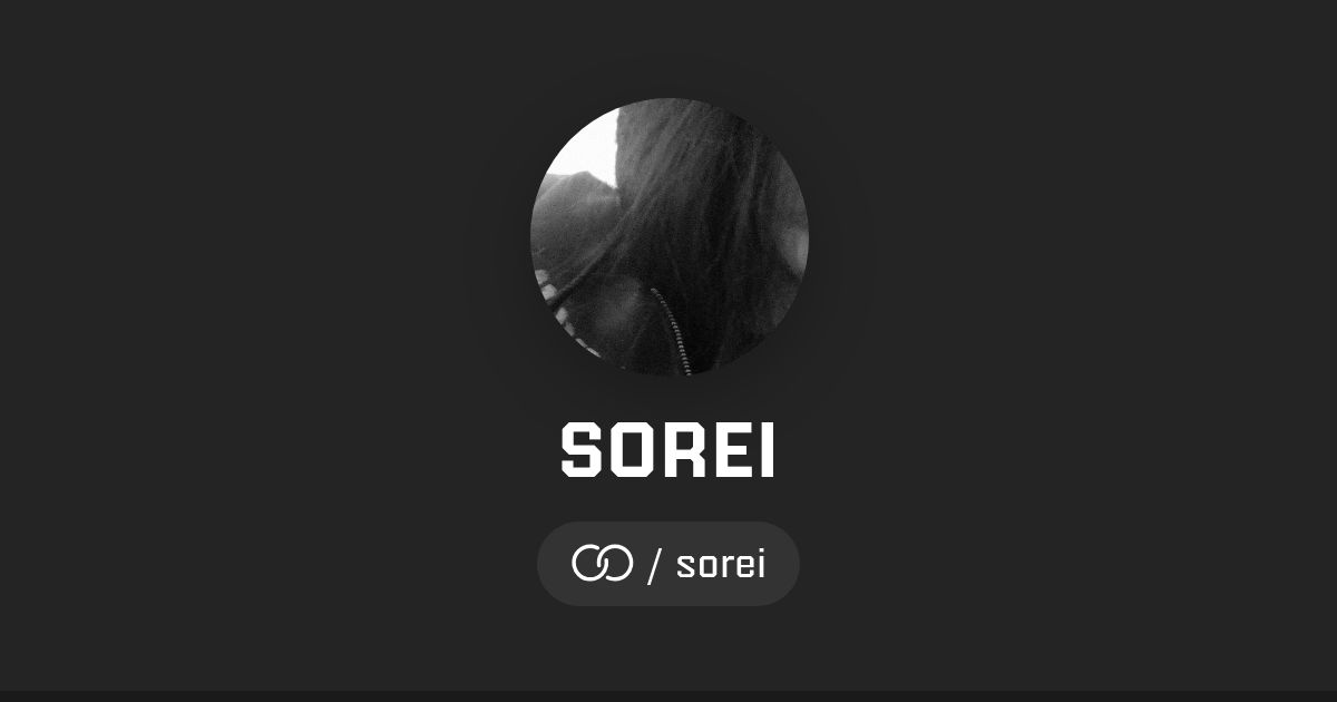 SOREI · solo.to