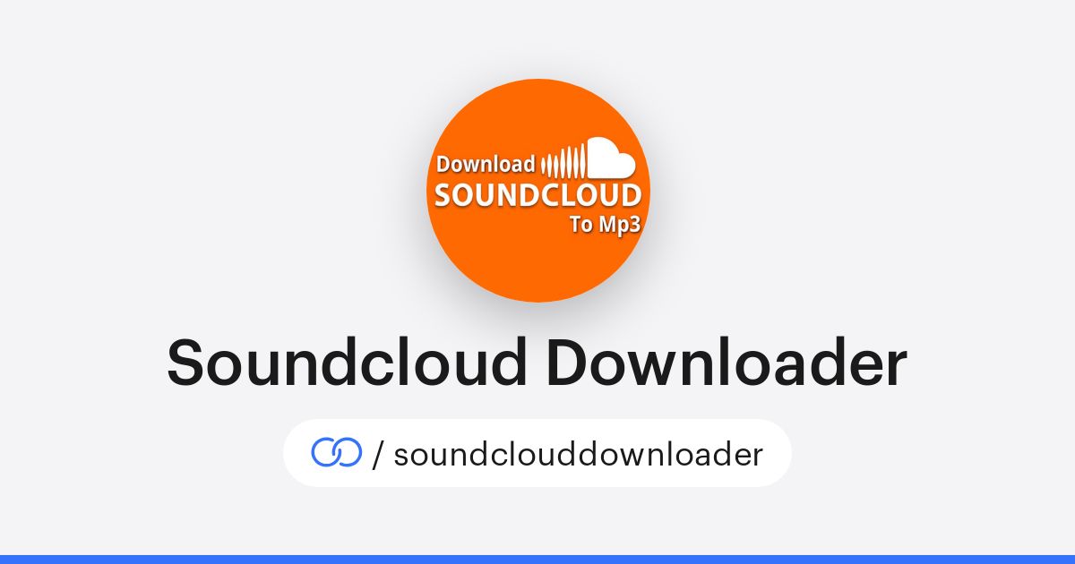 Soundcloud Downloader (/soundclouddownloader) · solo.to