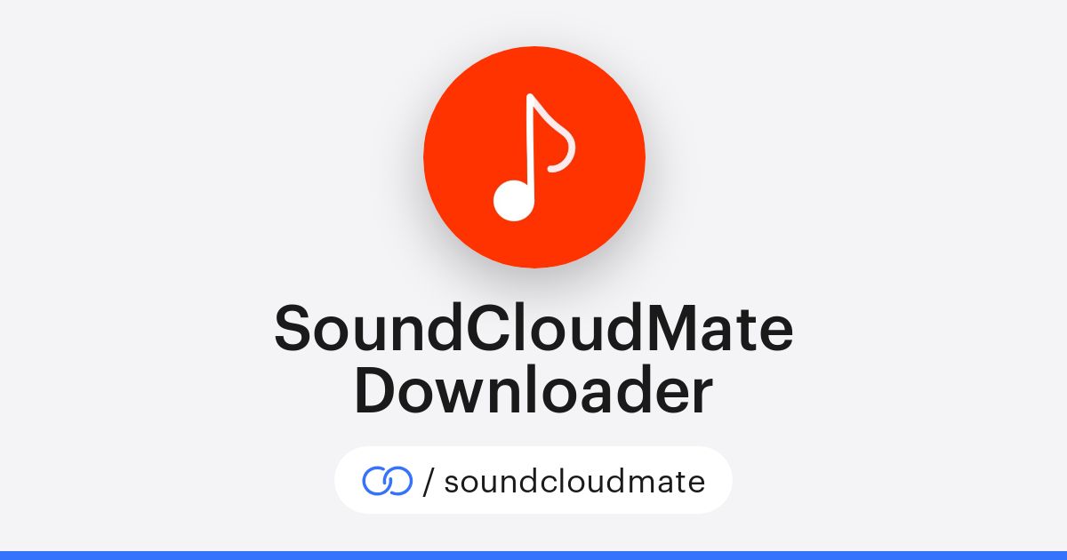 SoundCloudMate Downloader (/soundcloudmate) · solo.to