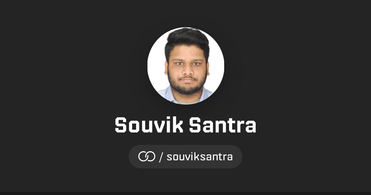Souvik Santra (/souviksantra) · solo.to