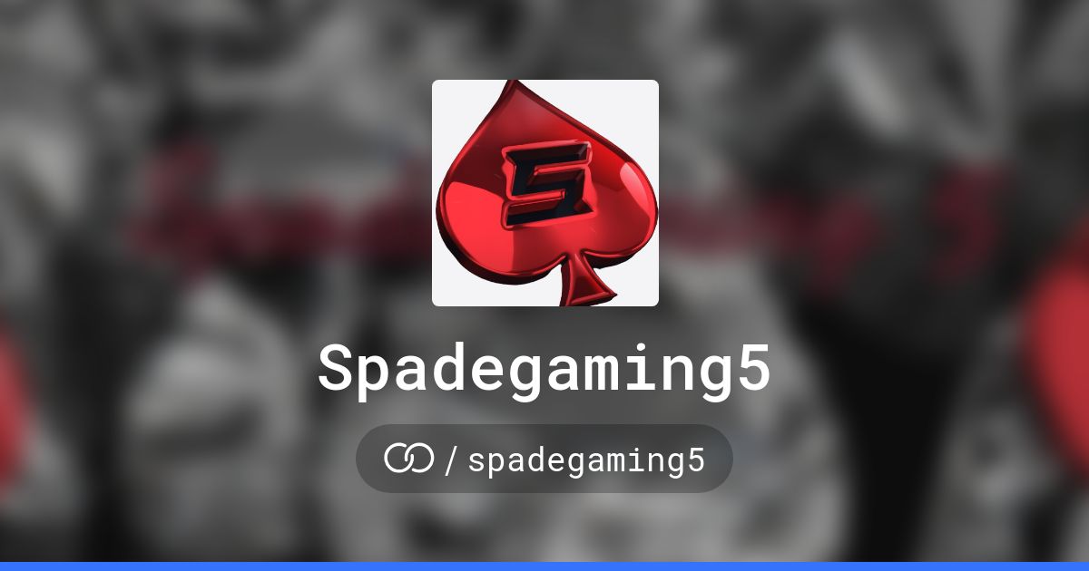 Spadegaming5 · solo.to