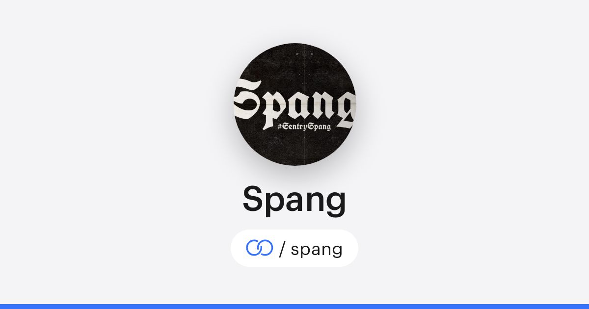 Spang (/spang) · solo.to