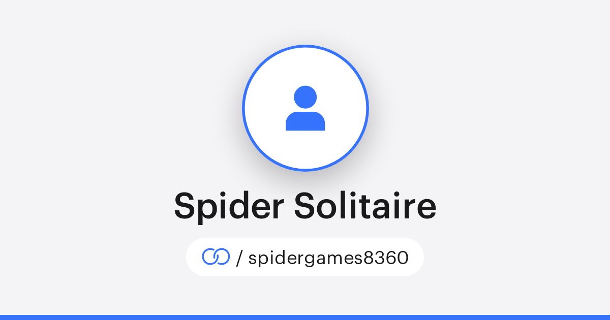 Spider Solitaire (/spidergames8360) · solo.to