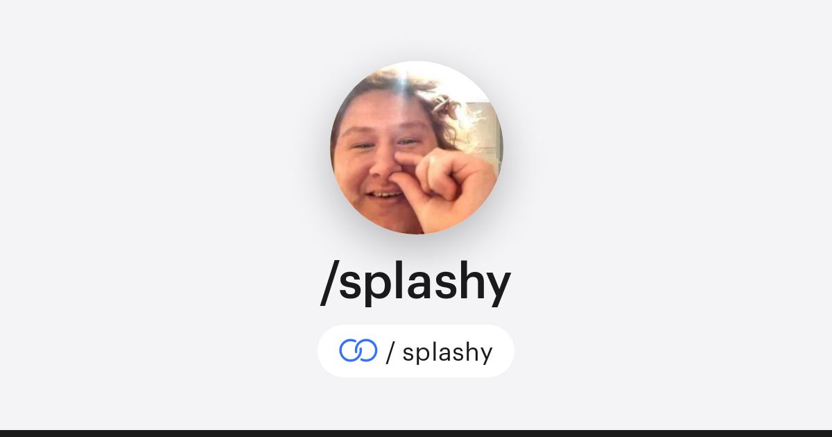 /splashy · solo.to