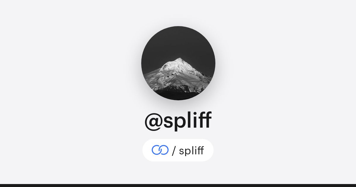 @spliff (/spliff) · solo.to