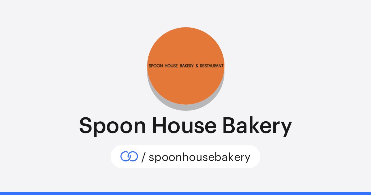 Spoon House Bakery (/spoonhousebakery) · solo.to