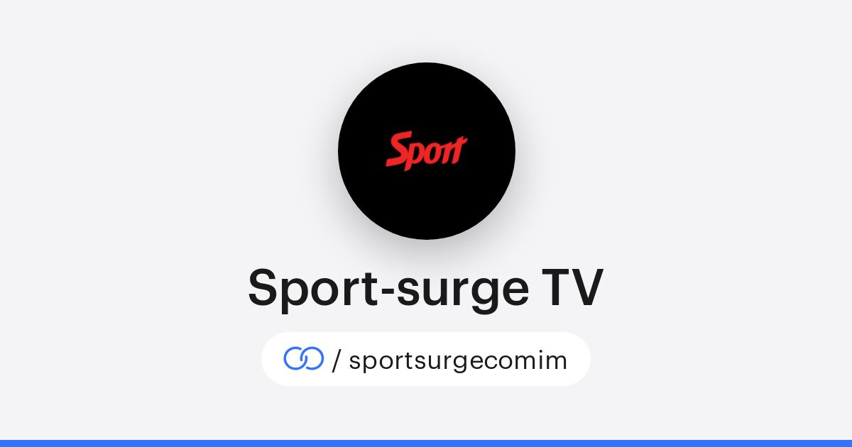 Sport-surge TV (/sportsurgecomim) · solo.to