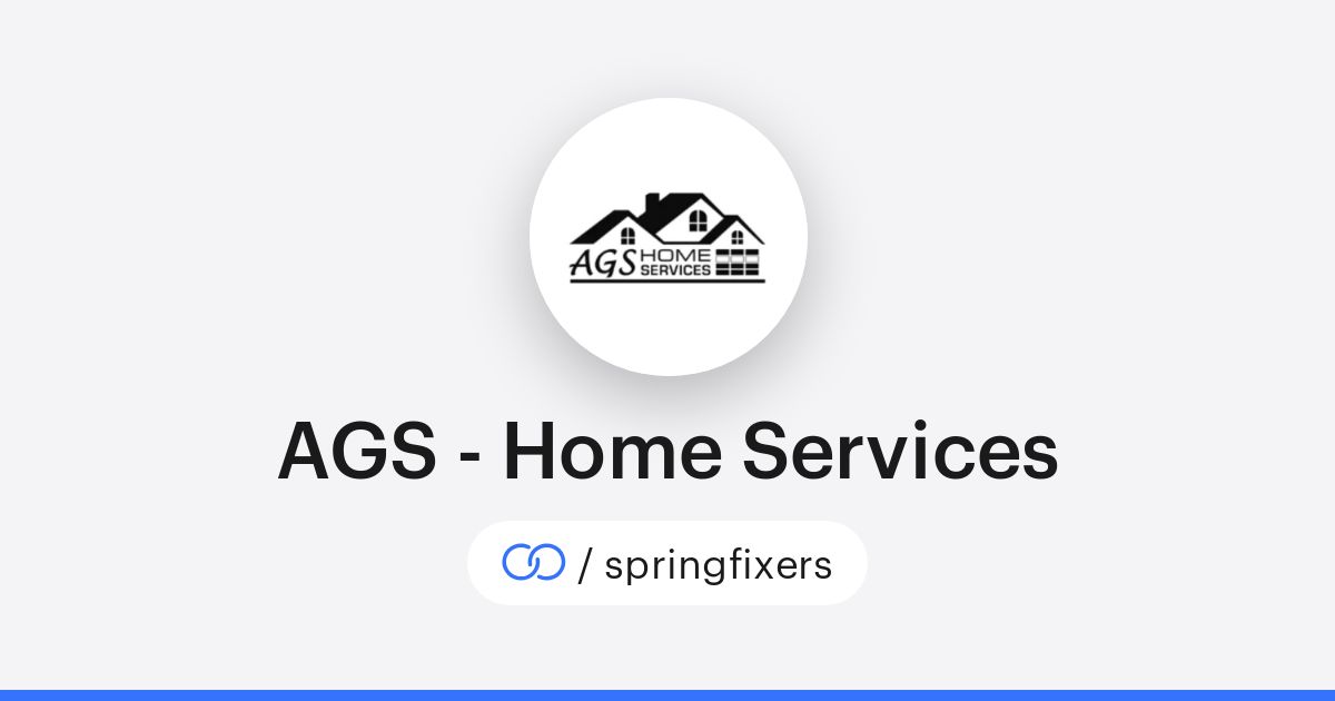 AGS - Home Services (/springfixers) · solo.to