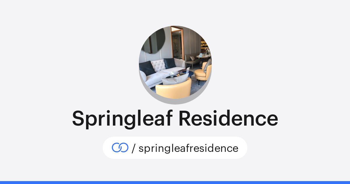 Springleaf Residence (/springleafresidence) · solo.to