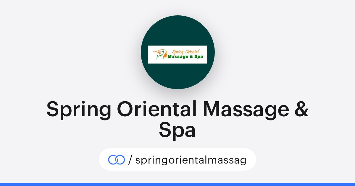 Spring Oriental Massage & Spa (/springorientalmassag) · solo.to