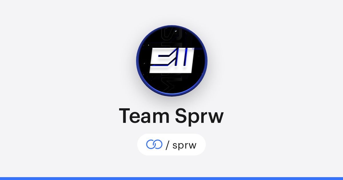 Team Sprw (/sprw) · solo.to