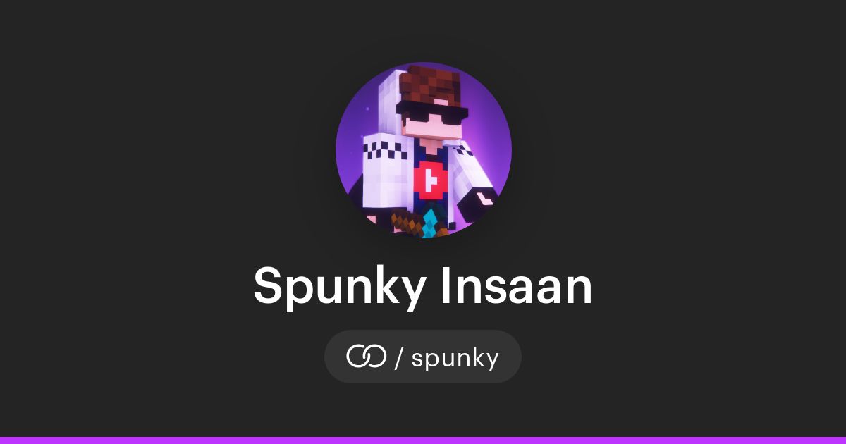 Spunky Insaan (/spunky) · solo.to