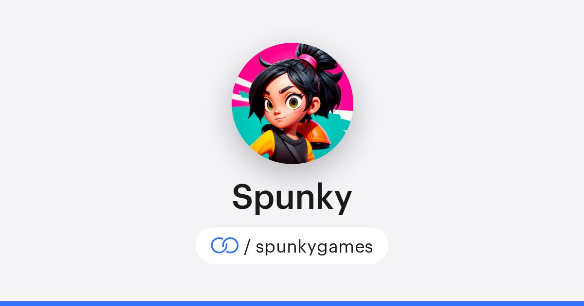 Spunky (/spunkygames) · solo.to