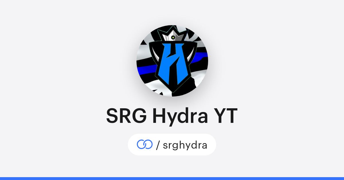 SRG Hydra YT (/srghydra) · solo.to