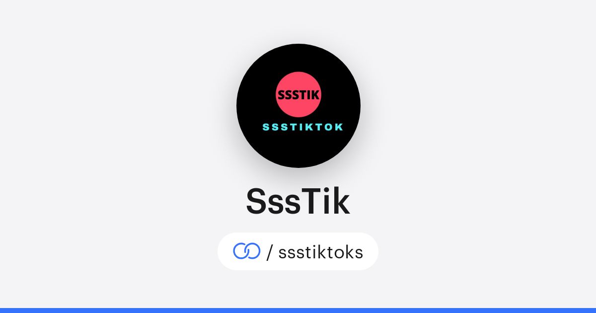 SssTik (/ssstiktoks) · solo.to