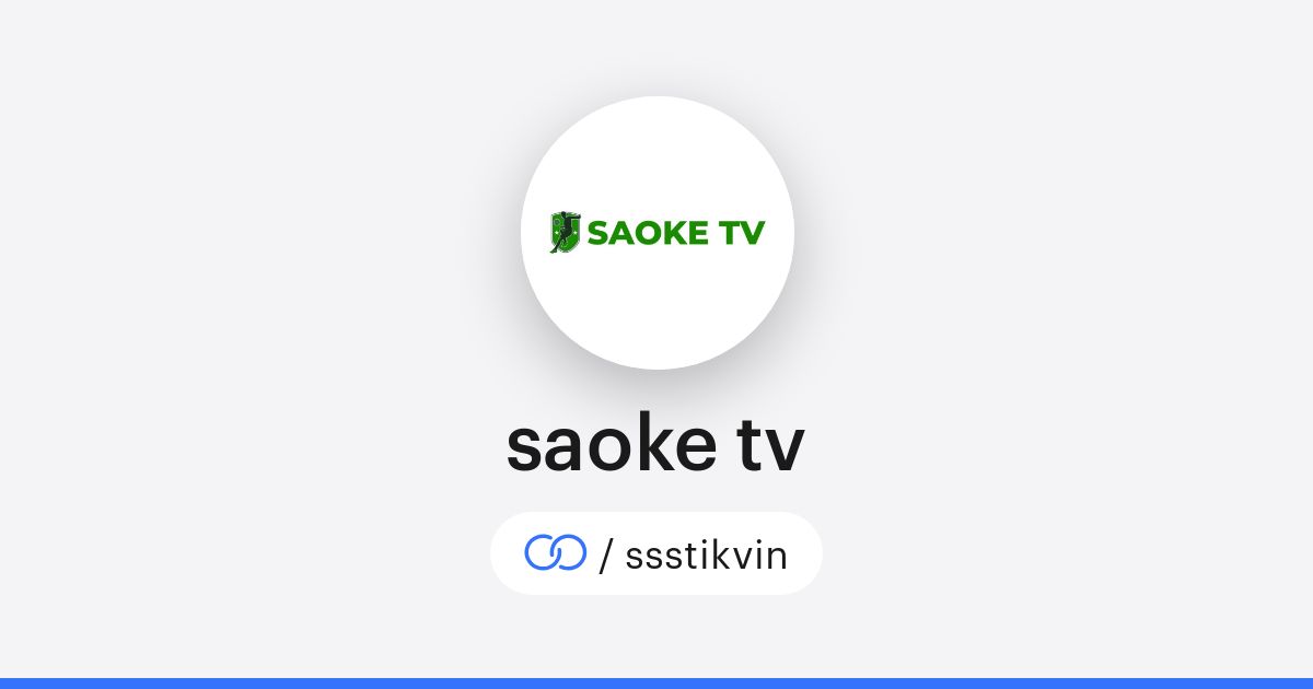 saoke tv (/ssstikvin) · solo.to