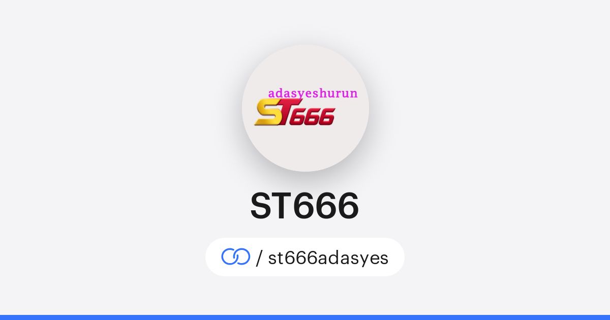 ST666 (/st666adasyes) · solo.to