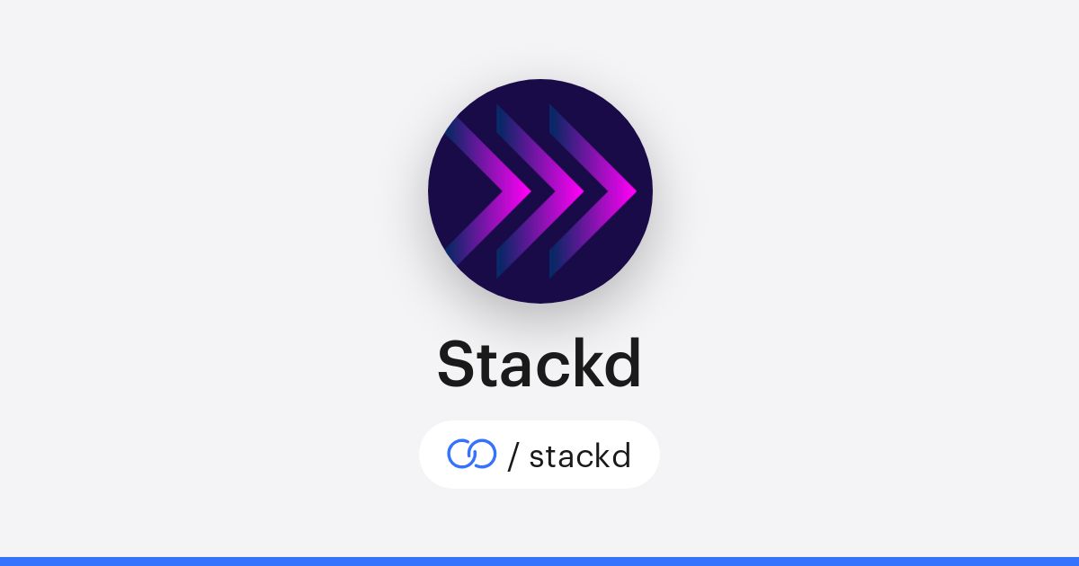 Stackd · solo.to