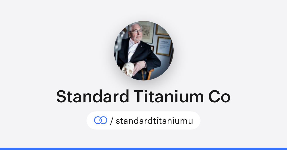 Standard Titanium Co (/standardtitaniumu) · solo.to