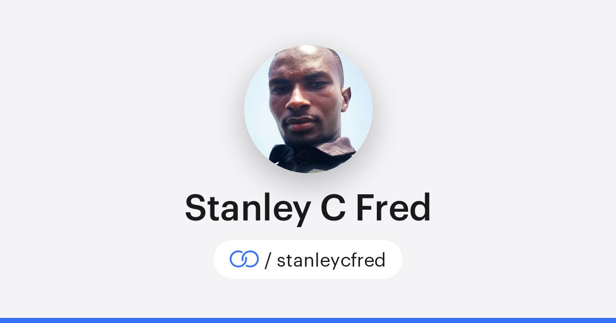 Stanley C Fred (/stanleycfred) · solo.to