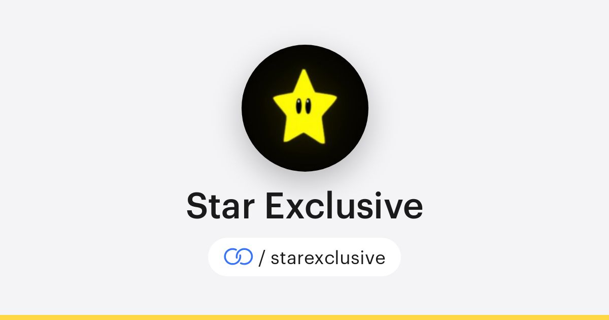 Star Exclusive (/starexclusive) · solo.to