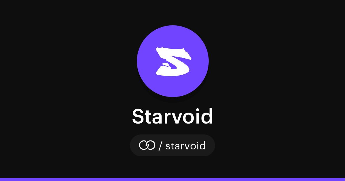 Starvoid · solo.to