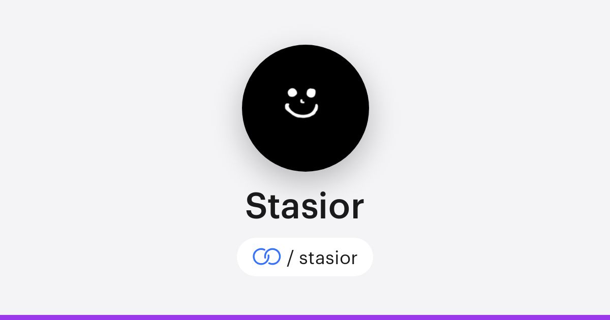 Stasior · solo.to