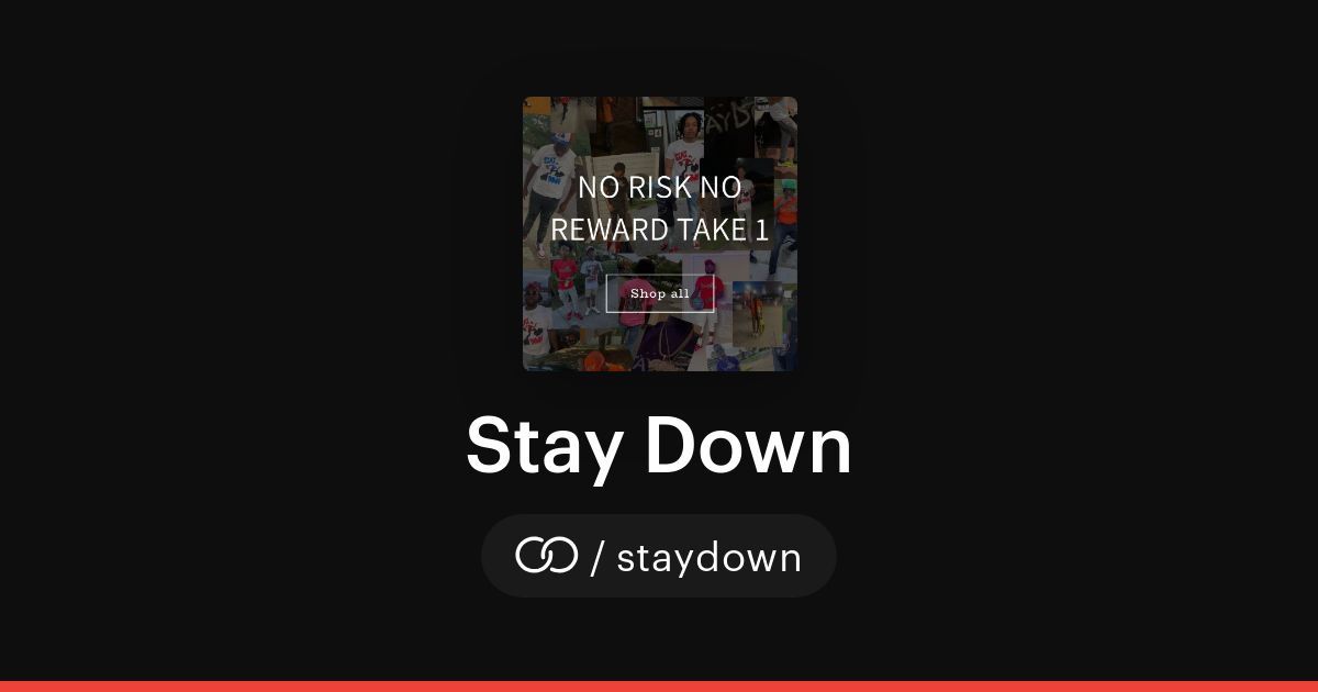 Stay Down (/staydown) · solo.to