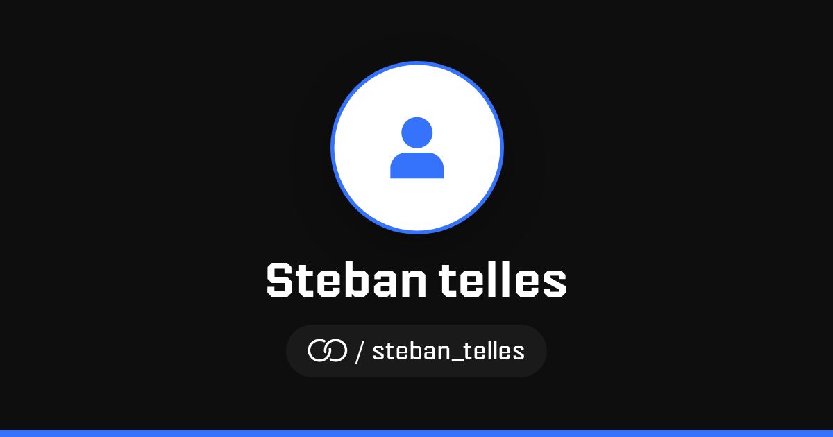 Steban telles (/steban_telles) · solo.to