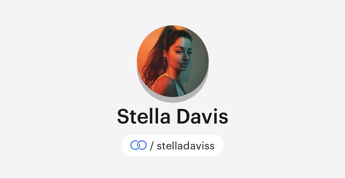 Stella Davis (/stelladaviss) · solo.to