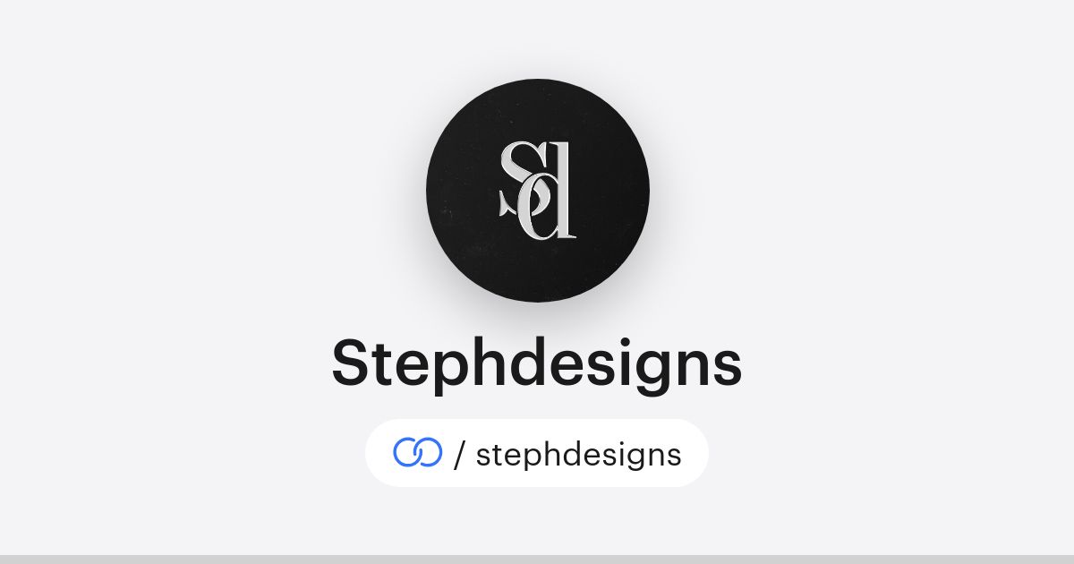 Stephdesigns · solo.to