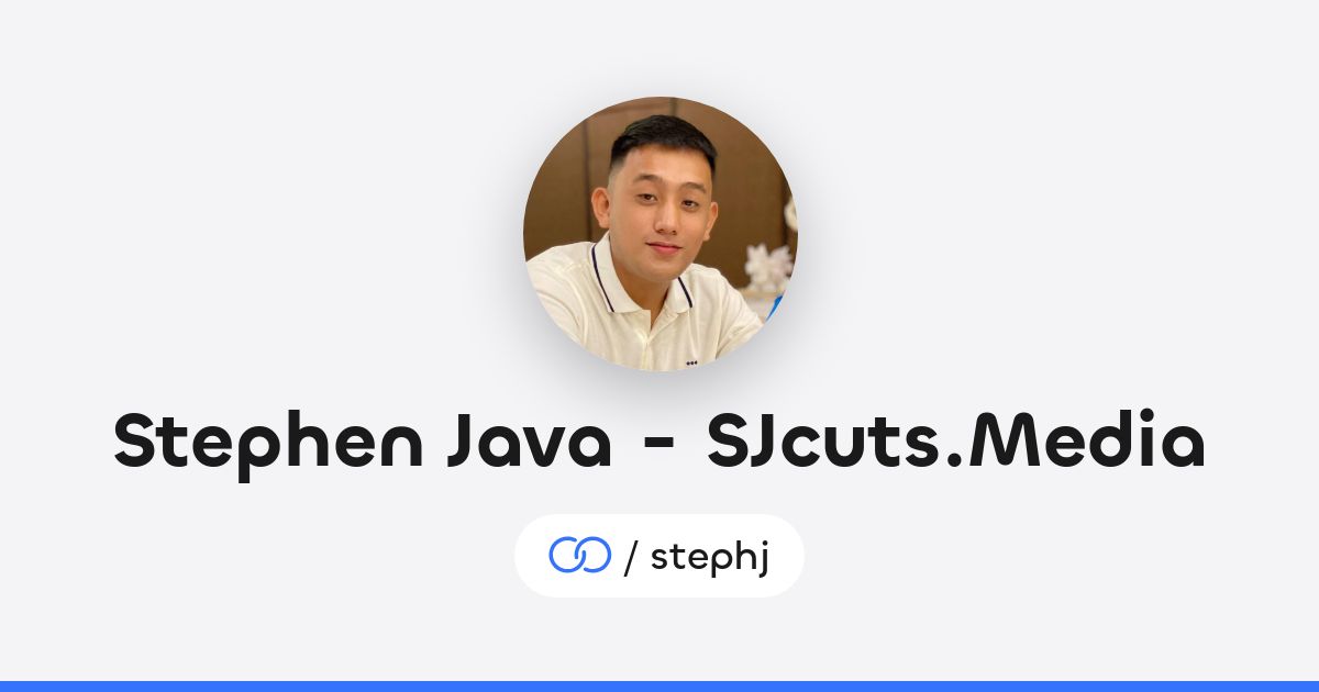 Stephen Java - SJcuts.Media (/stephj) · solo.to