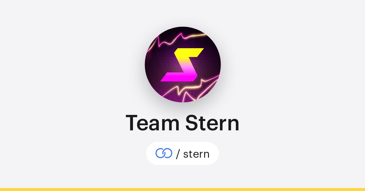 Team Stern (/stern) · solo.to